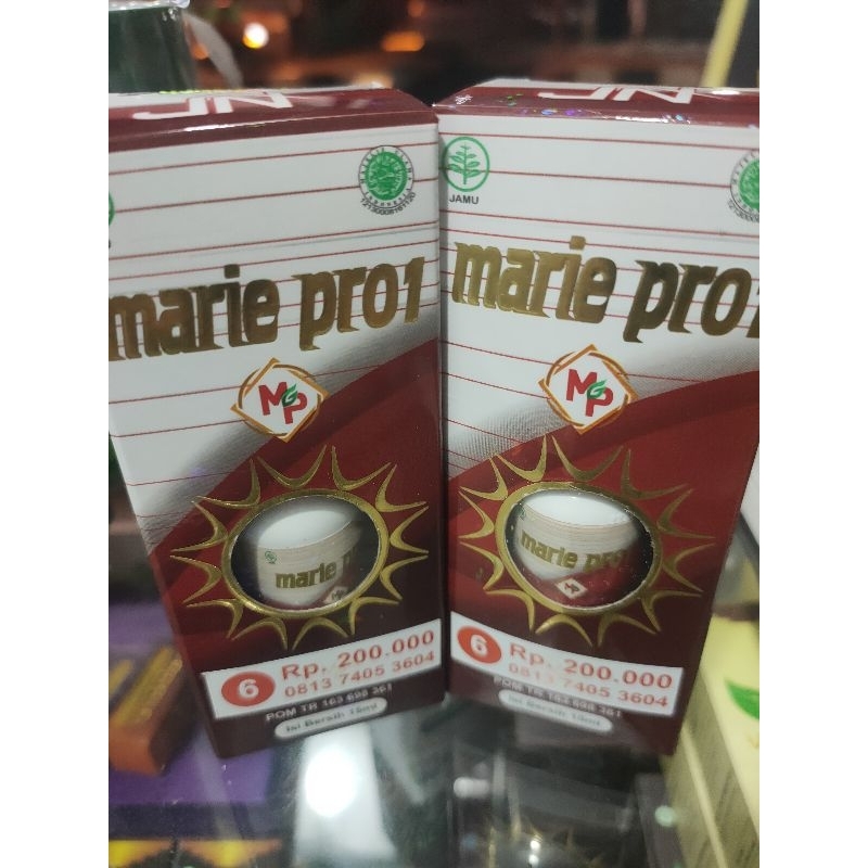 Jual Marie Pro1 Jamu Tetes Herbal (15 ml) | Shopee Indonesia