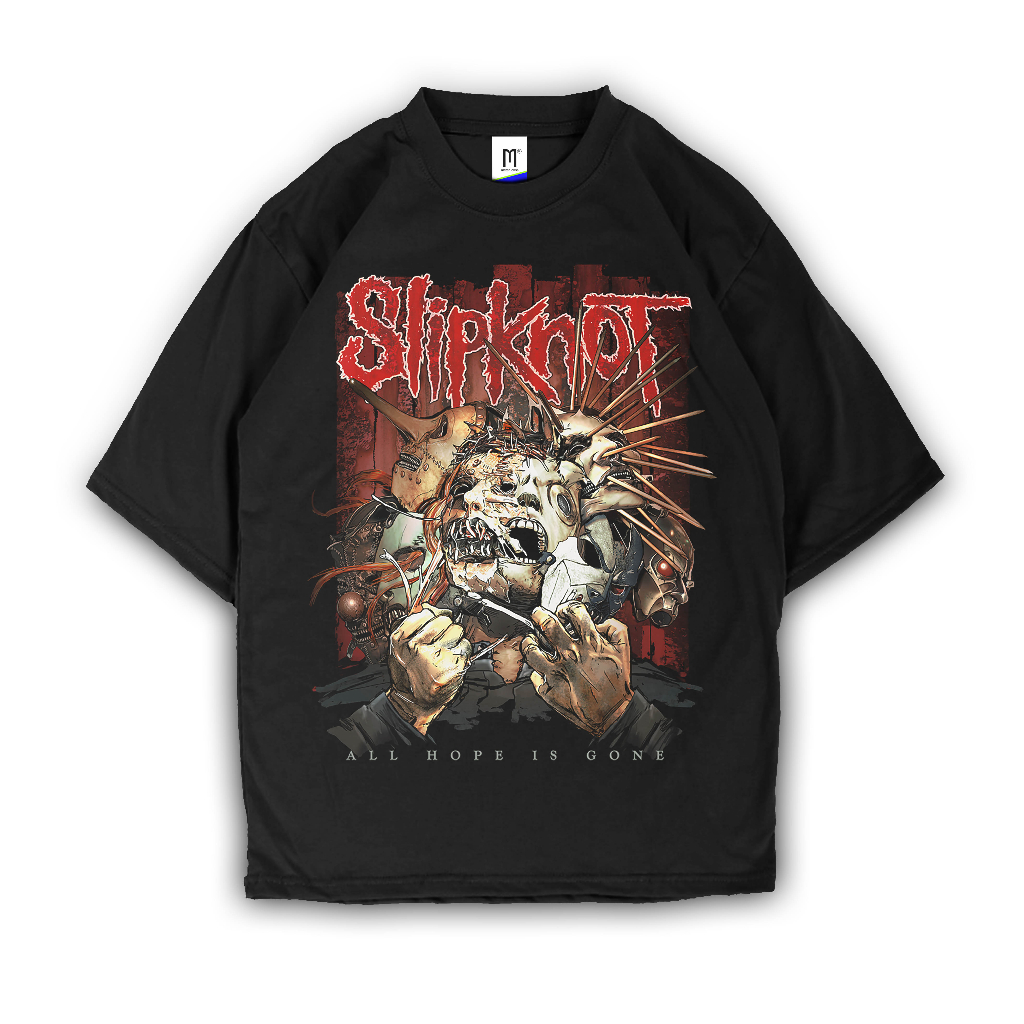 Jual Kaos metal SLIPKNOT - ALL HOPE IS GONE Tshirt baju Premium pria ...