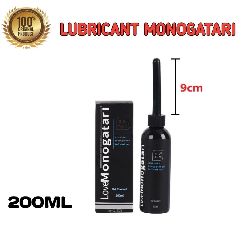 Jual Monogatari Lubricant Original Premium Japan Pelumas Pelicin 200ml ...