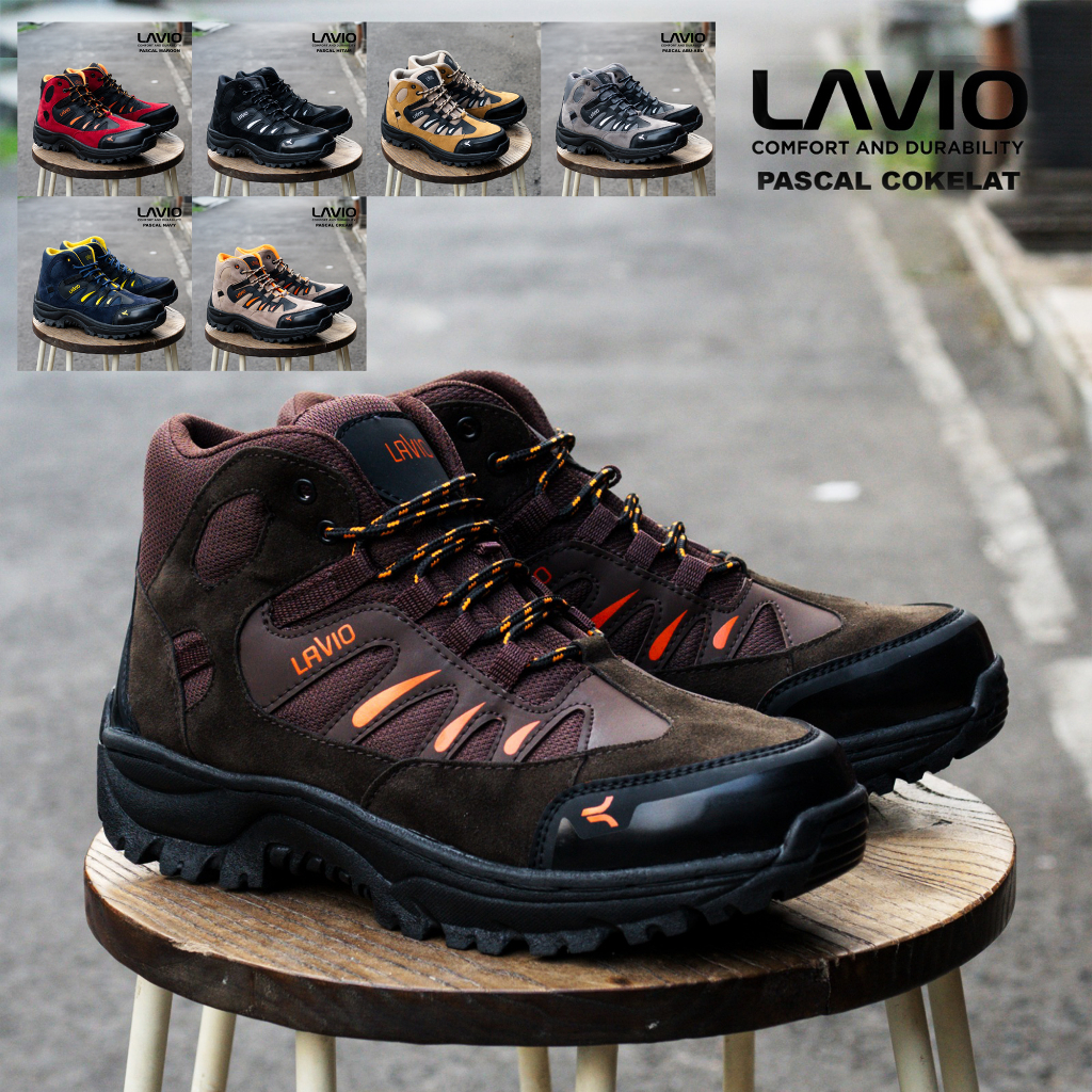 Jual Sepatu Safety Lavio Sepatu Pria Safety Boots High Premium Quality ...