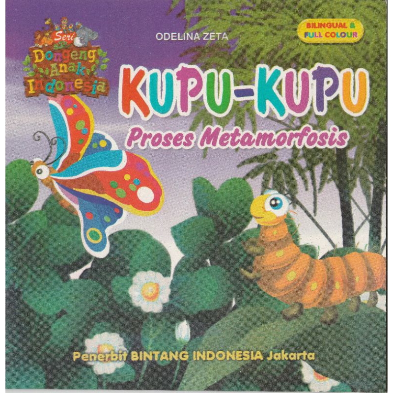 Jual Buku Cerita Anak - Kuou - Kupu Proses Metamorfosis - Seri Dongeng ...