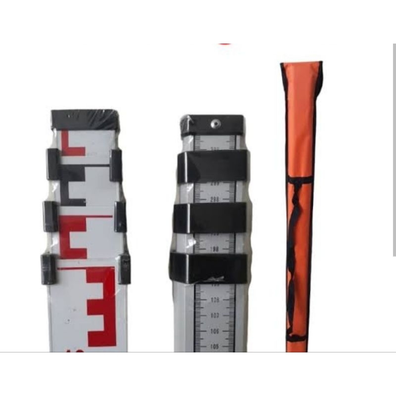 Jual RAMBU UKUR 3 METER + NIVO + TAS RAMBU | Shopee Indonesia