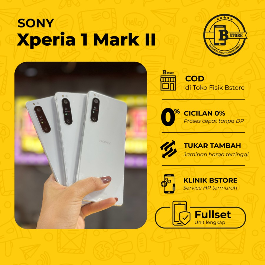 Jual Sony Xperia 1 Mark II - WIFI Only - Second - Fullset - RAM 8/128 ...