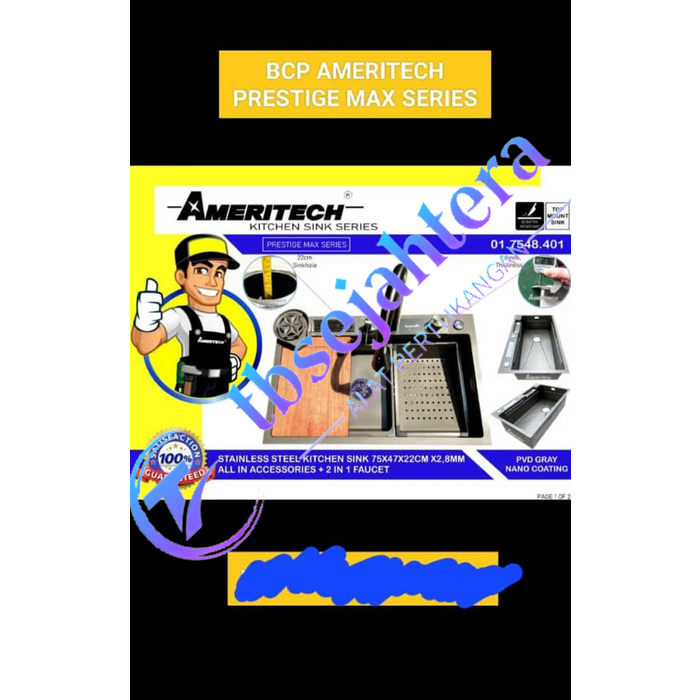 Jual Paket kitchen sink modern design Bak Cuci Piring BCP lengkap 74x47x22cm gray nano set ...