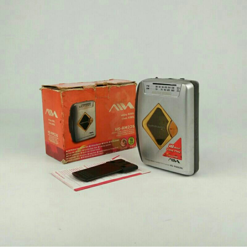 Jual WALKMAN AIWA HW-RM226 | Shopee Indonesia