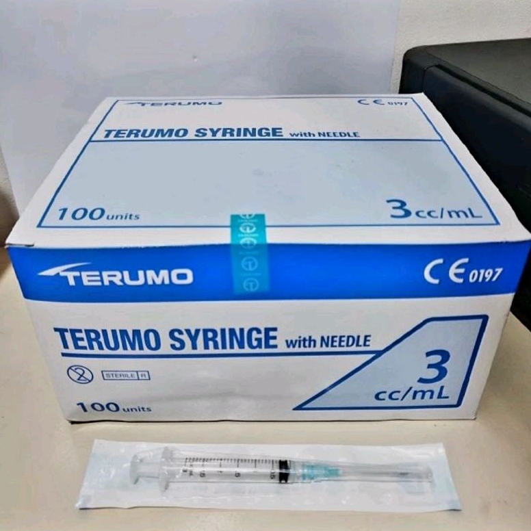Jual Syringe Terumo 3cc / Terumo Syringe Spuit 3ml | Shopee Indonesia