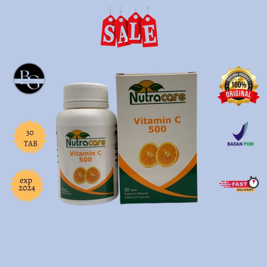 Jual Nutracare Nutra Care Ester C 500 Mg Vitamin Vit C 500MG Daya tahan Tubuh Antioksidan Flu 30 ...