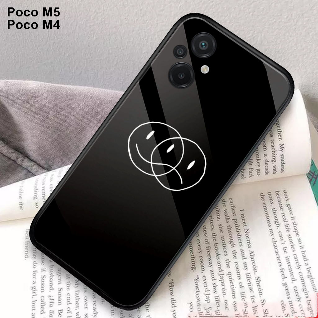Jual Case Poco M4 / M5 - Casing Poco M4 / M5 - ( BLACK WALLPAPER ...