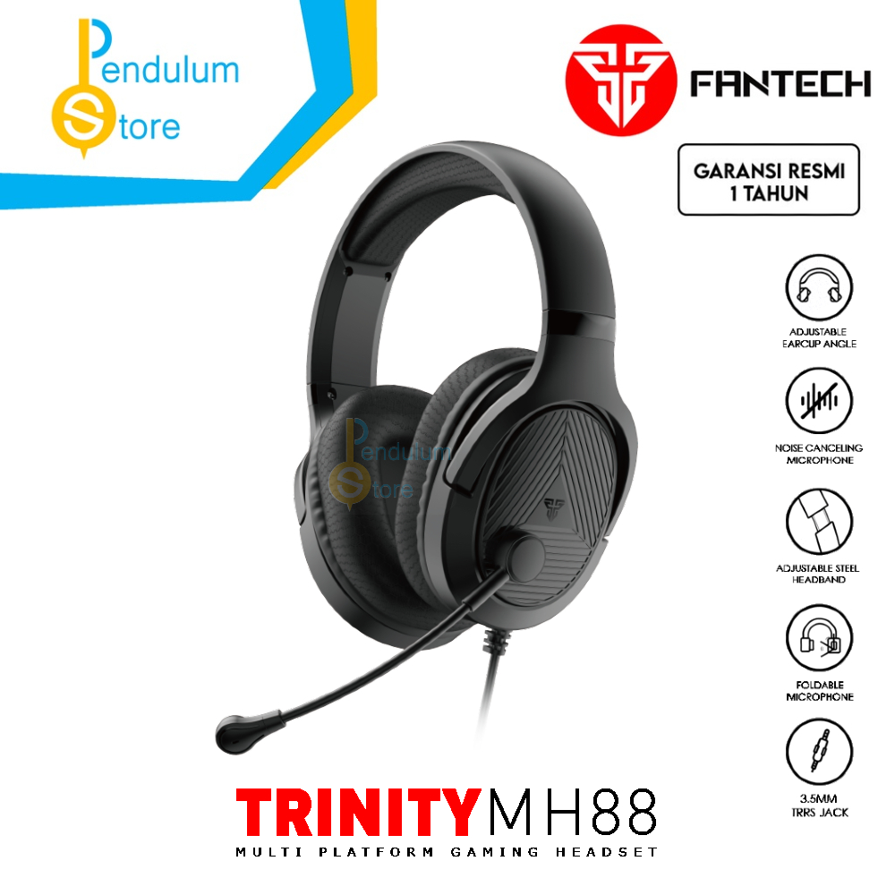Jual Fantech TRINITY MH88 Multiplatform Headphone Headset Gaming Mobile ...