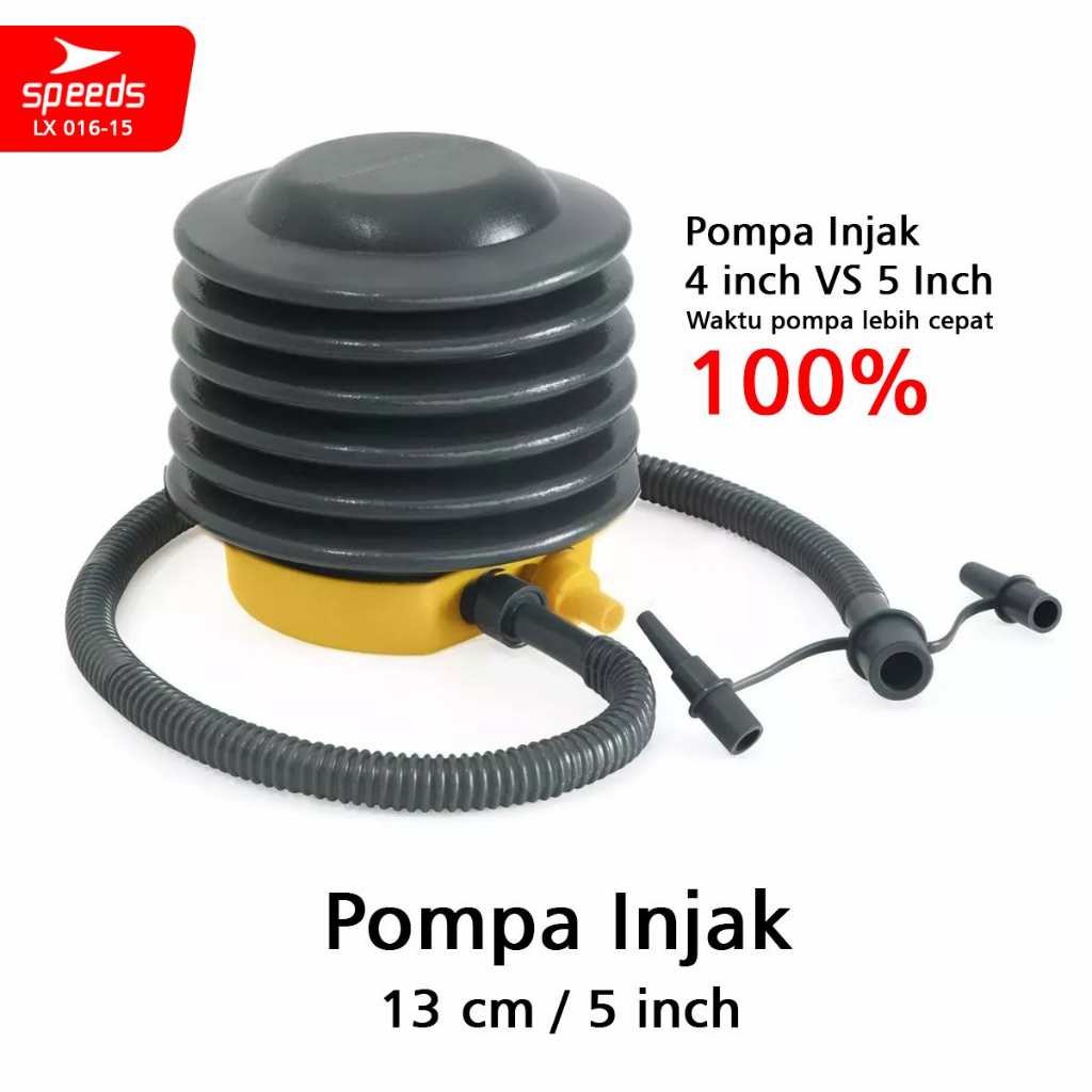 Jual SPEEDS Pompa Udara Otomatis Pompa Angin Tangan Kasur Angin Kolam ...
