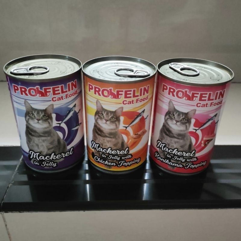 Jual PROFELIN 400G MAKANAN KUCING BASAH WET FOOD | Shopee Indonesia