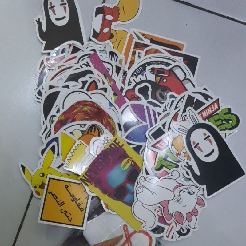 Jual Sticker mobil gambar random 1pc | Shopee Indonesia