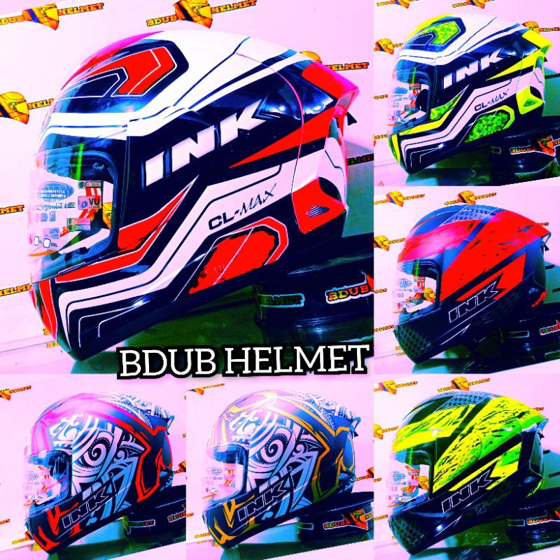 Jual HELM INK GP RACE & CL MAX 100% ORIGINAL INK | Shopee Indonesia