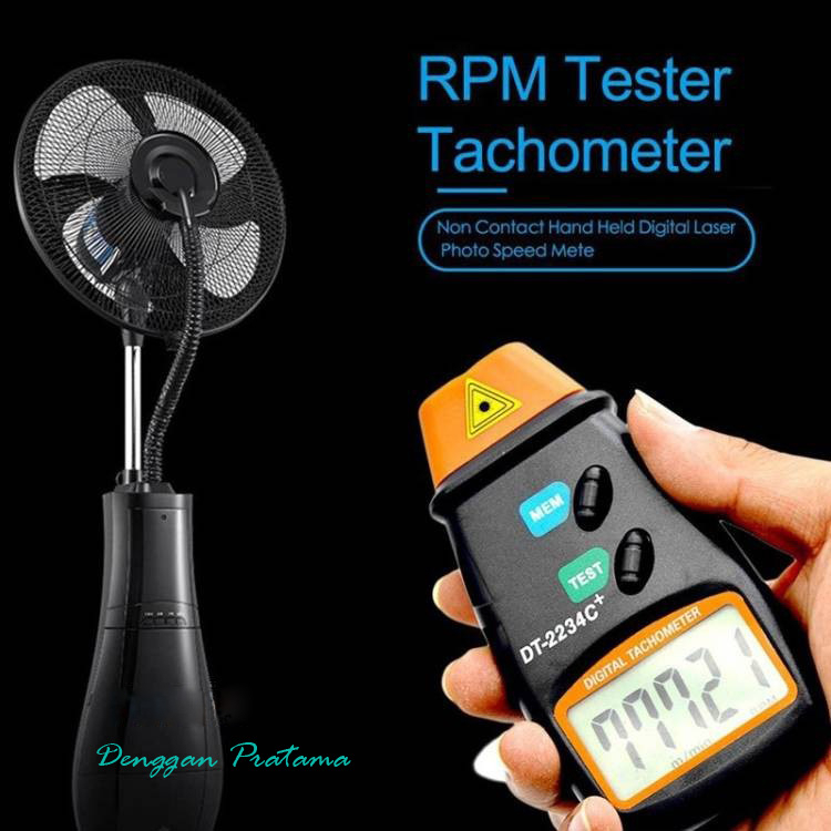 Jual Tachometer Digital Alat Ukur Kecepatan Putar RPM | Shopee Indonesia
