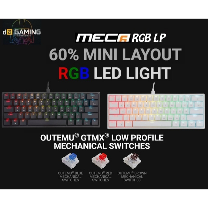 Jual DA Meca 6 Keyboard Gaming Mechanical Digital Alliance With Modular ...