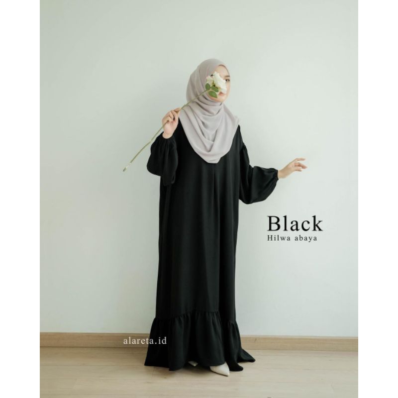 Jual Hilwa Abaya by Alareta ID | Shopee Indonesia