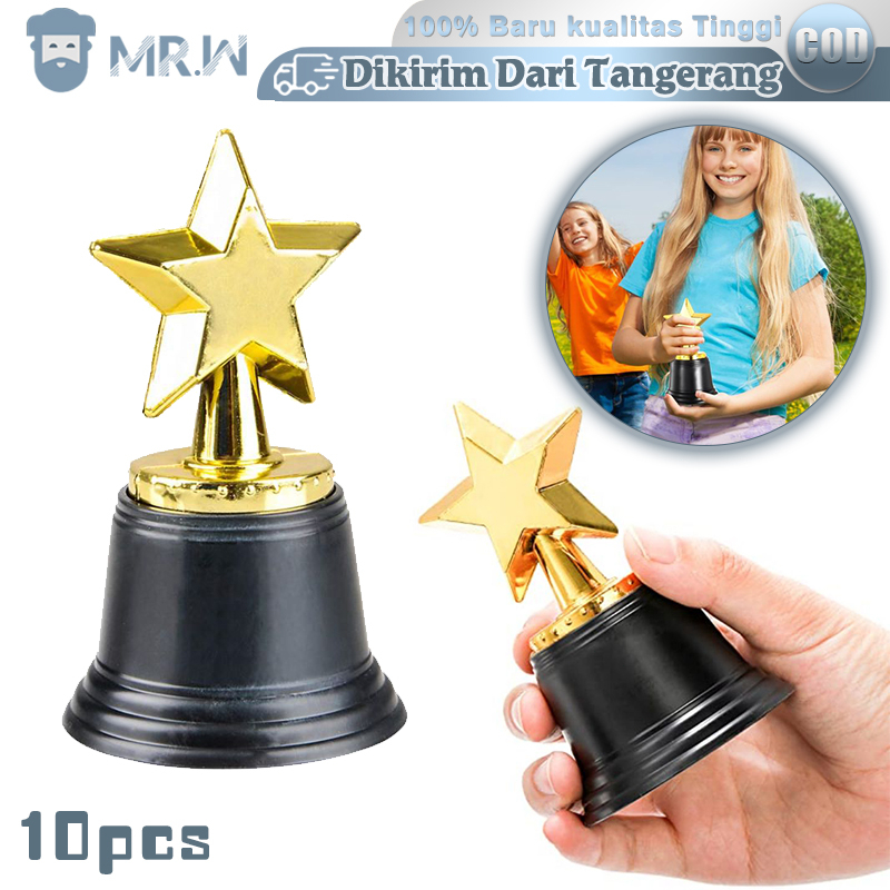 Jual Piala Trophy 10pcs Trophy Piala 12cm Piala Motivasi Star Piala ...