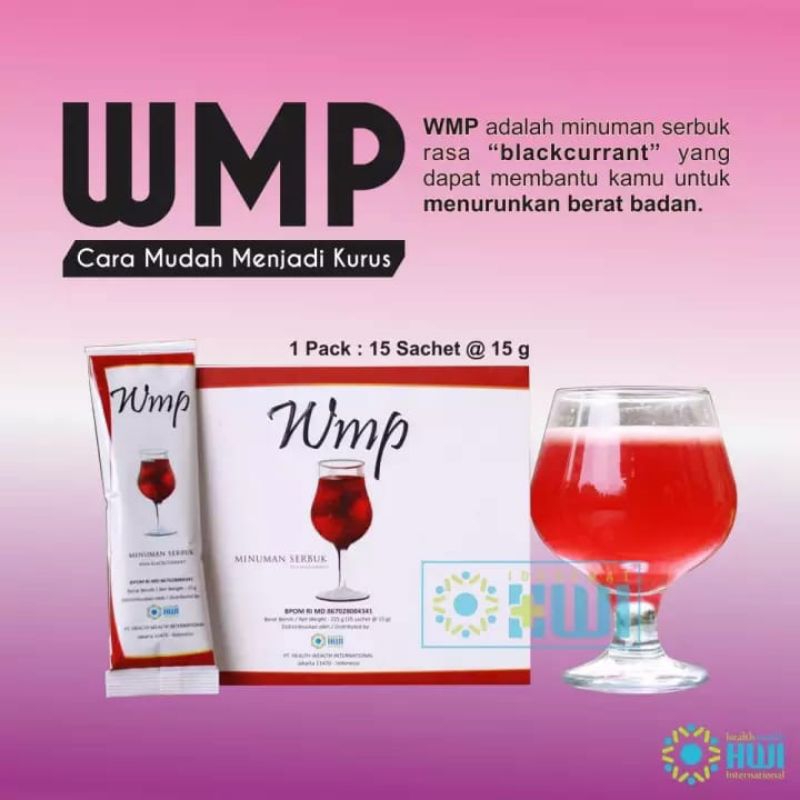 Jual WMP slim juice asli original HWI isi 15 Sachet | Shopee Indonesia