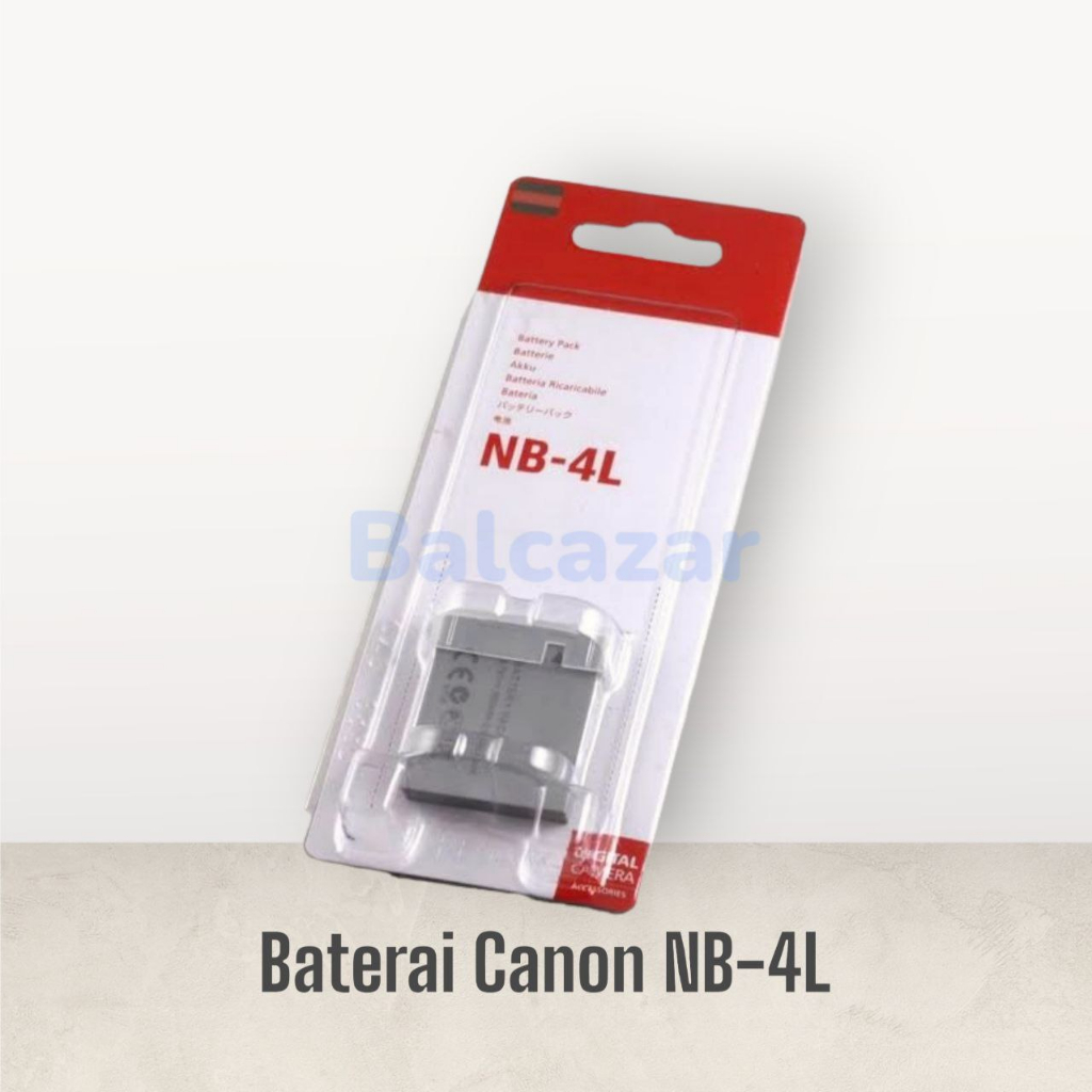 Jual Baterai Kamera Canon NB-4L NB 4L IXUS TX 1 100 115 HS 300 220 230 310 for Charger CB-2LVE ...