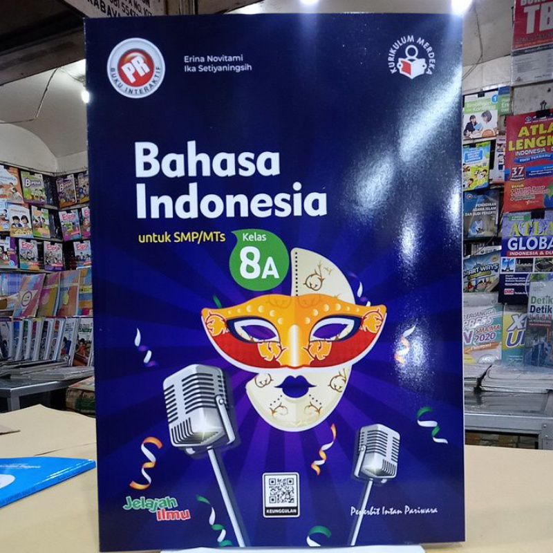 Jual Buku LKS PR Interaktif Bahasa Indonesia kelas 8A SMP, MTs kurikulum merdeka intan pariwara ...