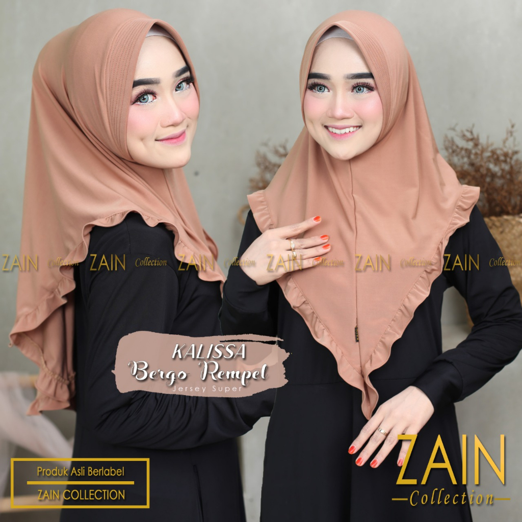 Jual Jilbab Instan Mini Khalisa Ori Zain Collection | Shopee Indonesia