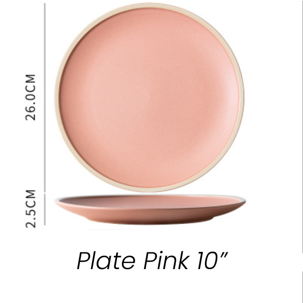 Jual Dovy Plate / Wadah Piring Makan Saji Steak Kue Dessert Keramik ...