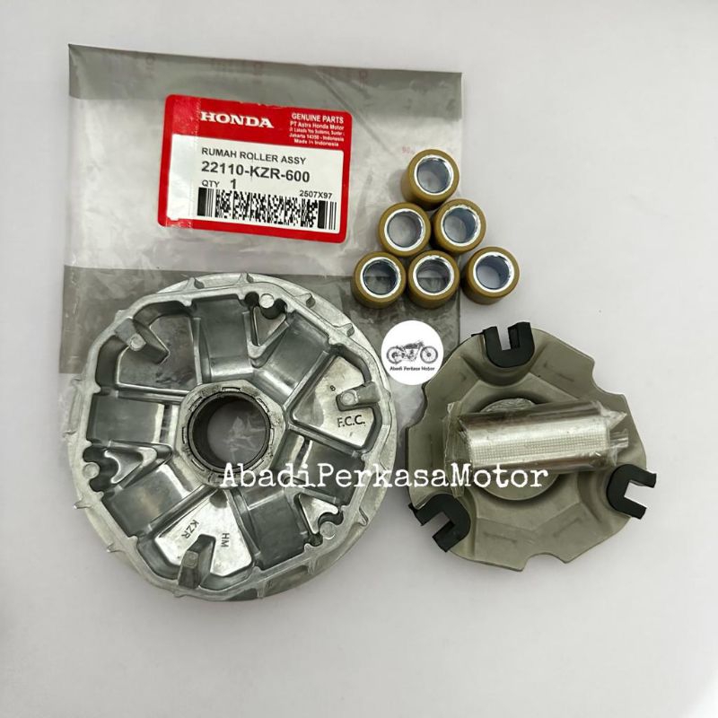 Jual rumah roller assy set honda vario 125, techno, cbs old (KZR ...