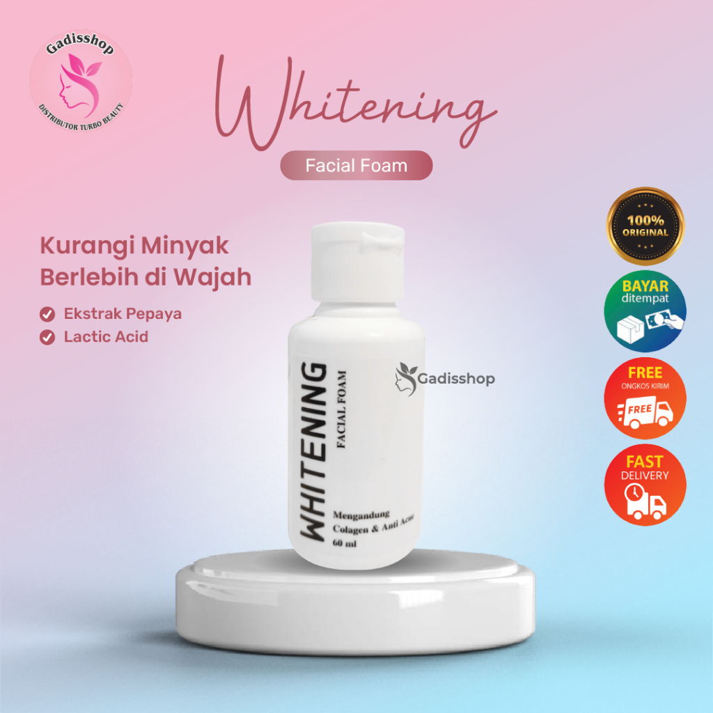 Jual SABUN TURBO LAMA FACIAL FOAM TURBO whitening facial foam turbo ...