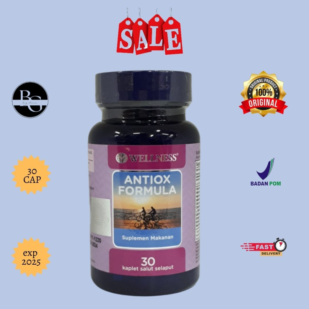 Jual Wellness Antioxidant Defenders Formula 30 Tablets Antioksidan ...