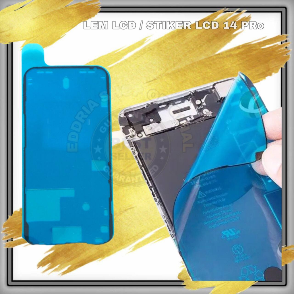 Jual LEM / STIKER LCD 14 PRO ORIGINAL | Shopee Indonesia