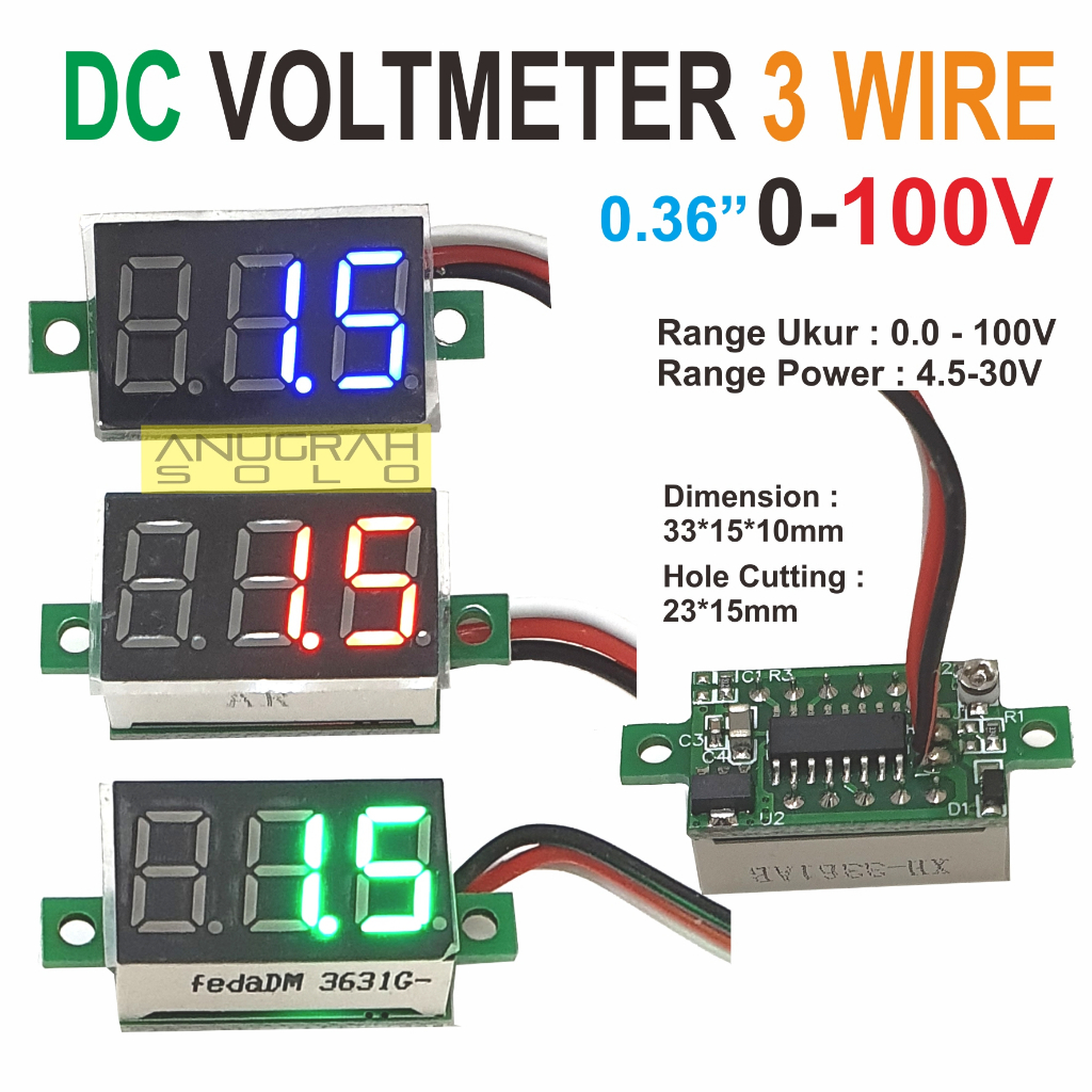 Jual Voltmeter Terlengkap & Harga Terbaru April 2026 | Shopee Indonesia