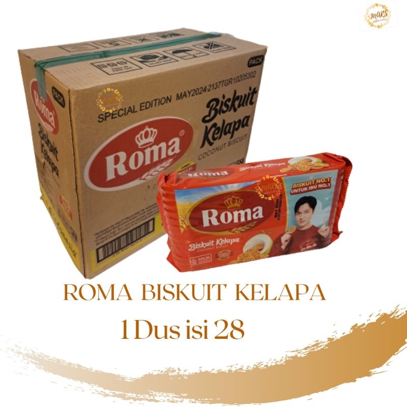 Jual Roma Kelapa 1 dus isi 28 bungkus | Shopee Indonesia