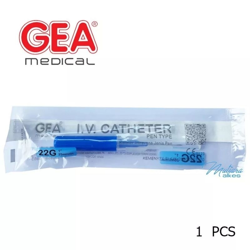 Jual IV catheter abbocath jarum infus merk GEA / Healthcare 1 pc ...