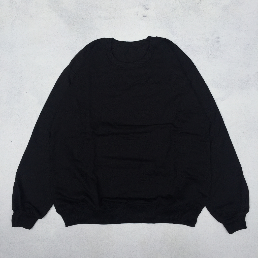 Jual SWEATER POLOS CREWNECK POLOS PRIA WANITA | Shopee Indonesia