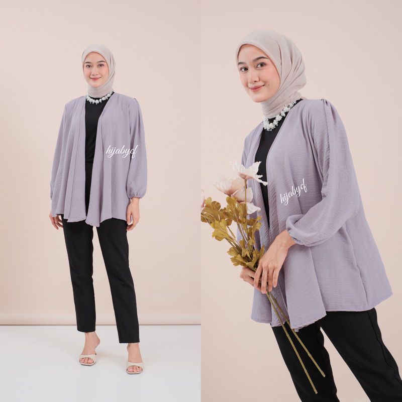 Jual OUTER CRINKLE // OUTER SIMPLE // DAHLIA OUTER // CARDIGAN // OUTER ...