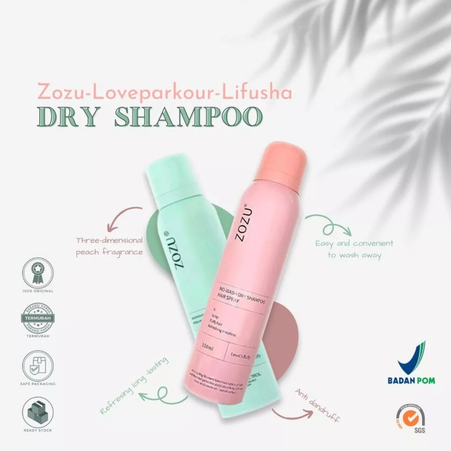 Jual Dry Shampoo Spray Semprotan Untuk Rambut Kering Berminyak Anti ...