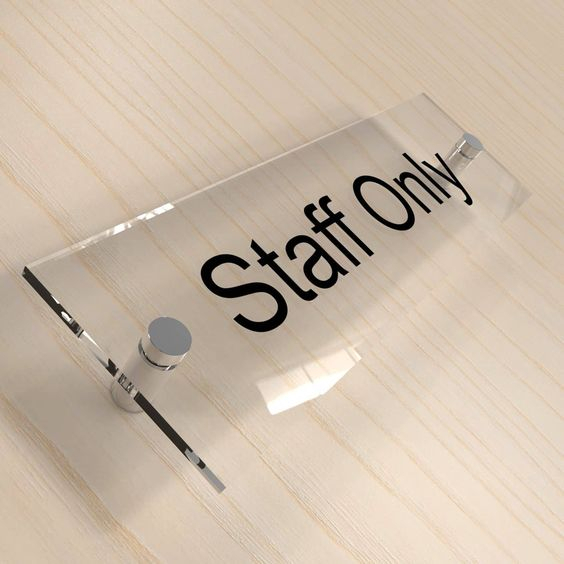 Jual SIGN BOARD Papan Nama Ruangan | Nomor Ruanga | Nomor Rumah Akrilik ...