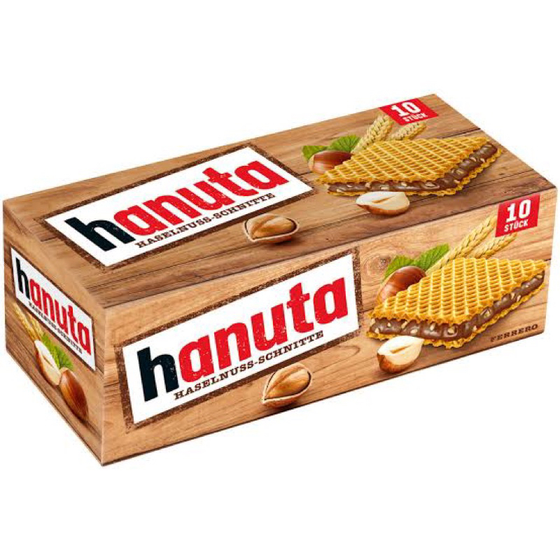 Jual COKLAT - WAFER FERRERO HANUTA ( SNACK IMPORT MURAH ) | Shopee ...