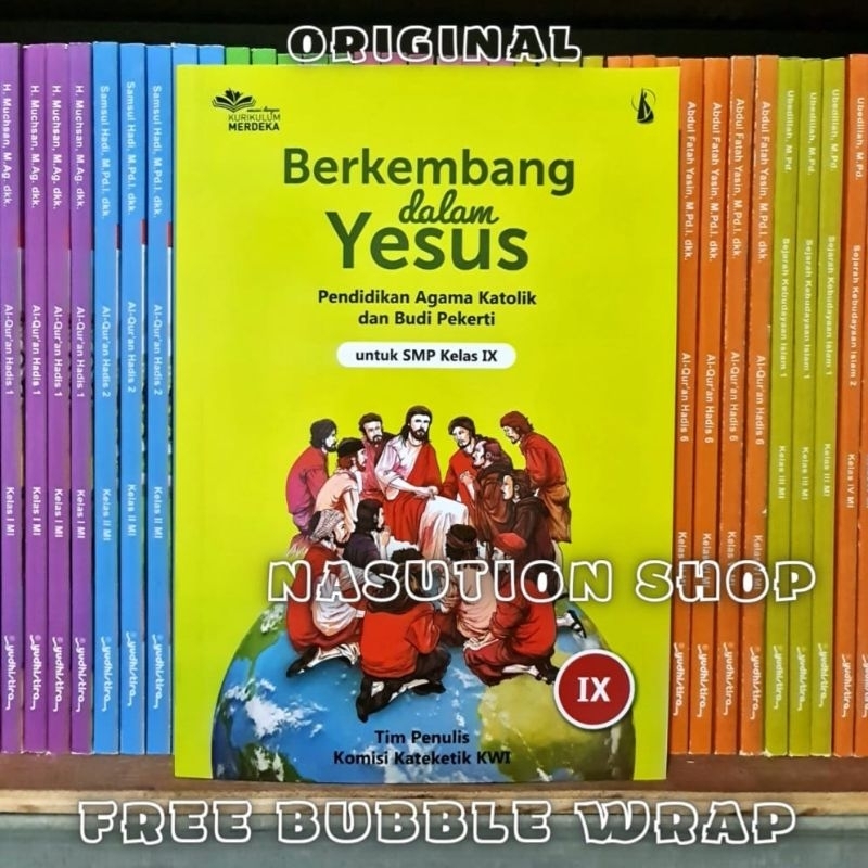Jual Buku Pendidikan Agama Katolik Kelas 7 8 9 Smp Kanisius Kurikulum Merdeka Berkembang Dalam 