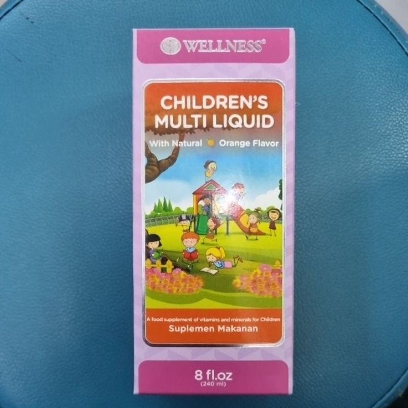 Jual WELLNESS CHILDREN'S MULTI LIQUID (240 ML) | Shopee Indonesia