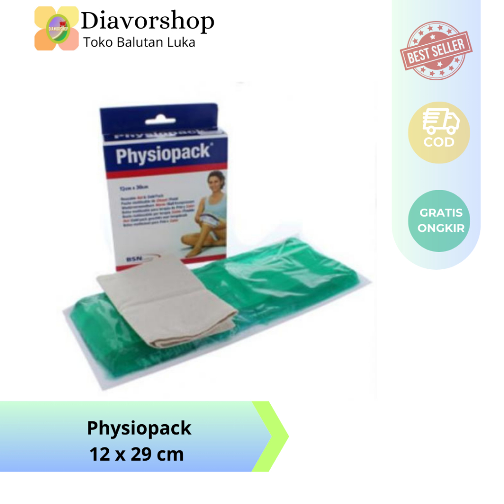 Jual physiopack 12cmx29 cm 1pcs kompres bengkak | Shopee Indonesia