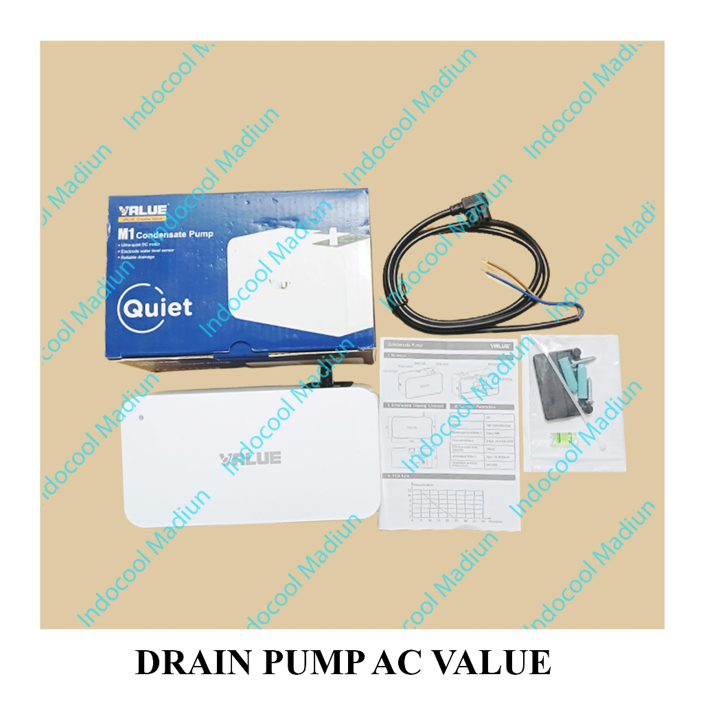 Jual DPA Drain Pump Ac Value / Pompa Pembuangan Indoor Ac / Drainage ...