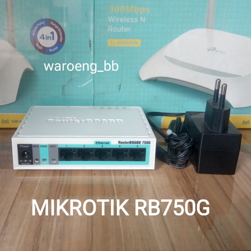 Jual MIKROTIK RB750G PORT LAN GIGABIT | Shopee Indonesia