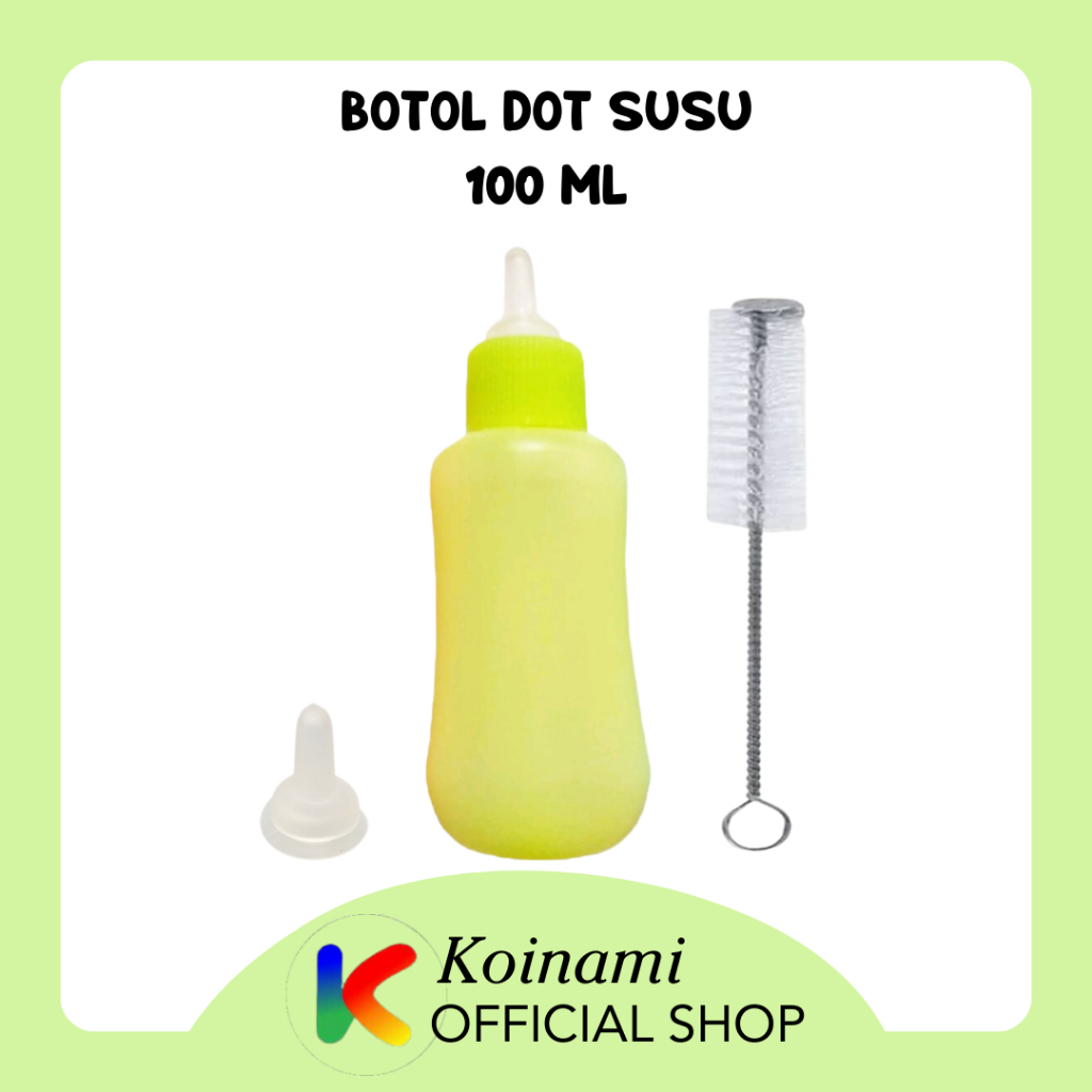 Jual Botol Dot Susu 100ml - Pet Milk Bottle - Nursing Bottle ...