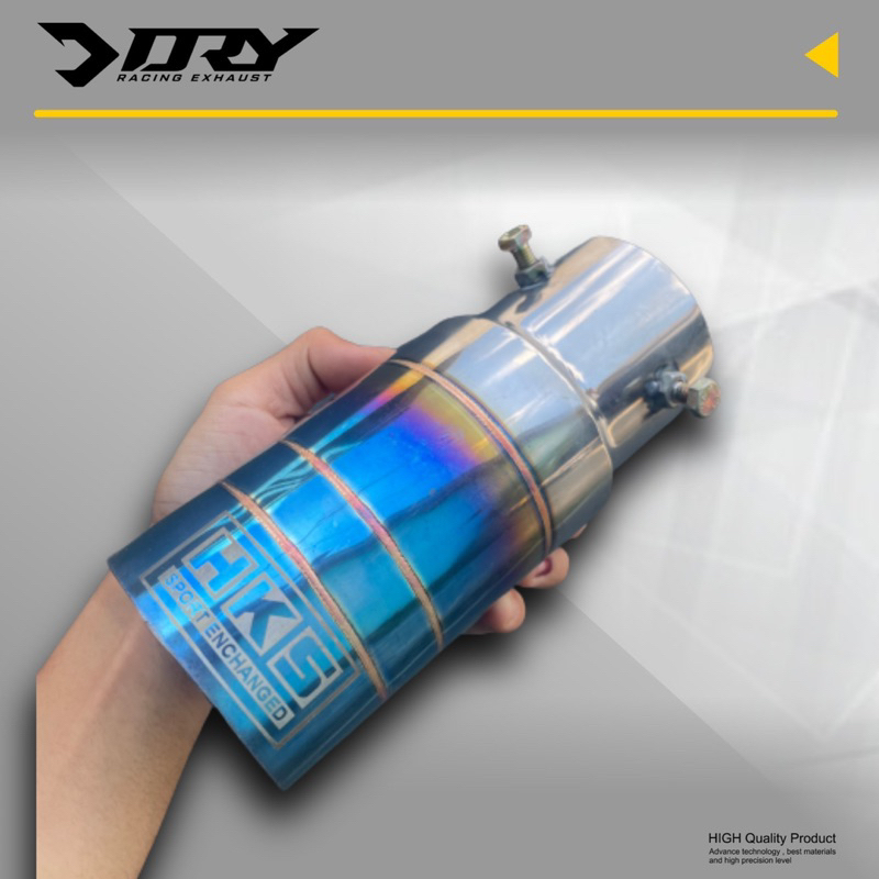 Jual Muffler Cutter HKS Biru Tinggal Baut Avanza Xenia Rush Pajero ...