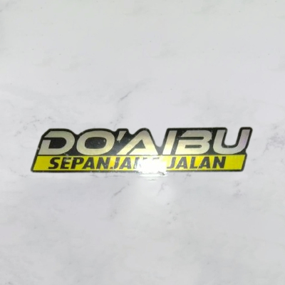 Jual STIKER KECIL HOLOGRAM MOTIF LOGO TULISAN DOA IBU | Shopee Indonesia