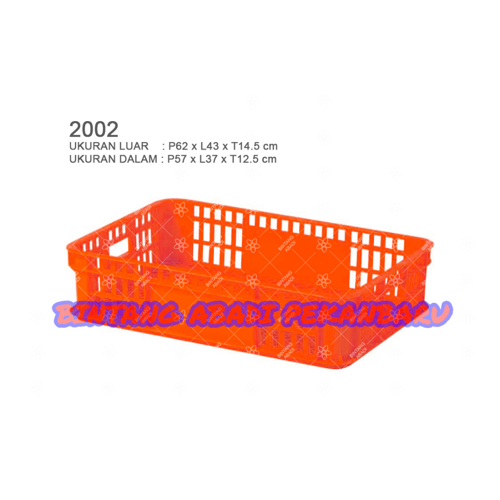 Jual Keranjang Industri Serbaguna 2002 Rabbit Container Plastik Box ...