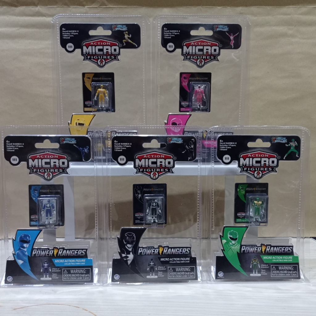 Jual Hasbro World's Smallest Power Rangers Micro Action Figures ...