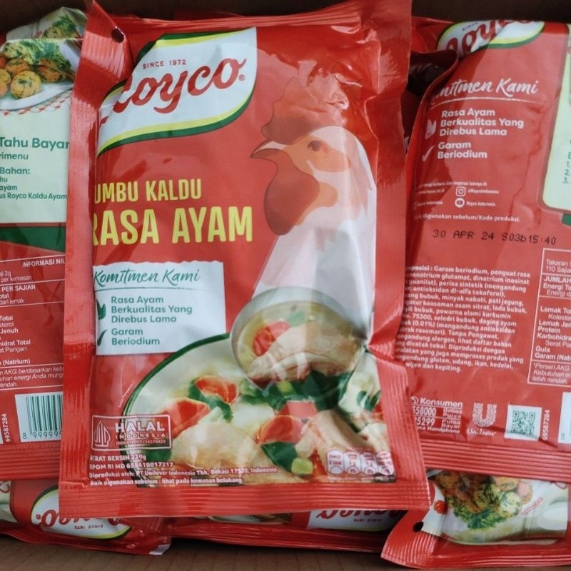 Jual Royco kaldu ayam bubuk 220gr | Shopee Indonesia