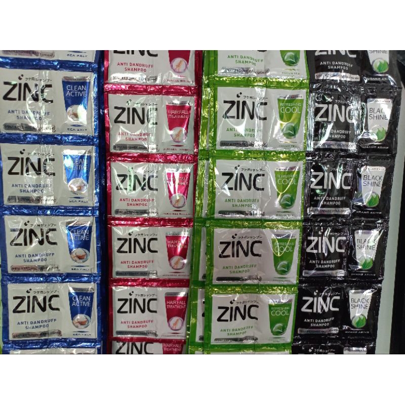 Jual Shampoo Zinc Renteng (12 Sachet) | Shopee Indonesia